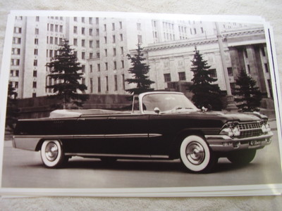 1961 ZIL RUSSIAN CADILLAC CONVERTIBLE 11 X 17 PHOTO PICTURE | eBay