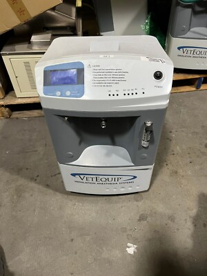 VetEquip OxyVet Inhalation O2 Concentrator Anethesia System for ...