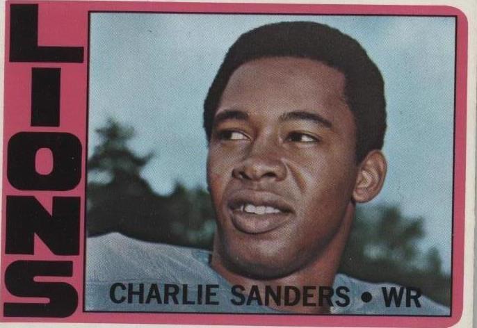 1972 Topps Charlie Sanders #60 for sale | eBay