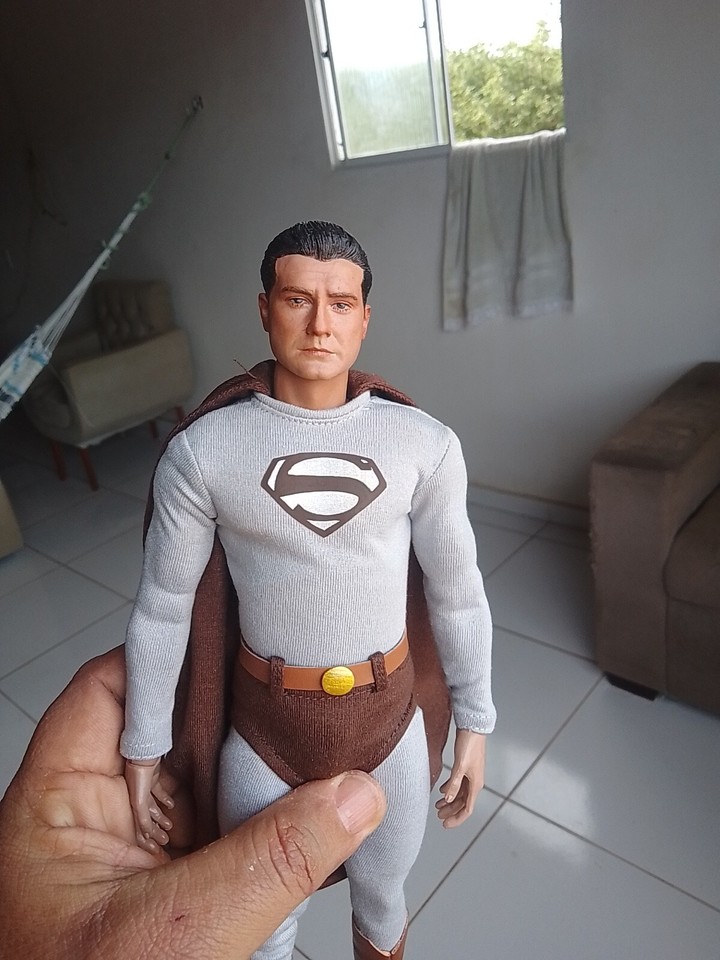 1/6 scale figures Superman George Reeves brown color with gray | eBay