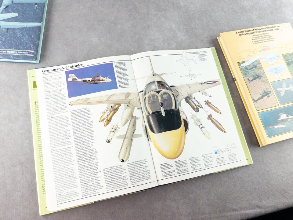 LOT 3 Military Aviation Books Modern Air Combat, Fighting Helicopters ...