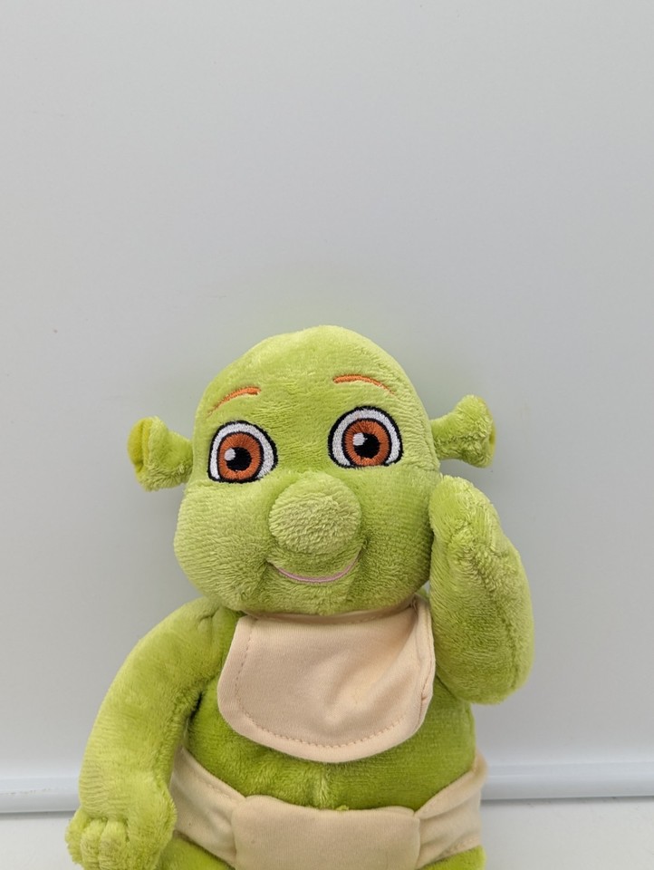 Build A Bear Shrek The Third Ogre Baby Fergus Plush w/Diaper & Bib 2007 ...