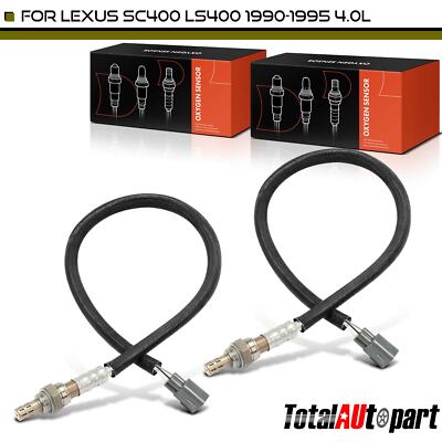 2x O2 Oxygen Sensors for Lexus LS400 SC400 1990-1995 V8 4.0L Upstream ...