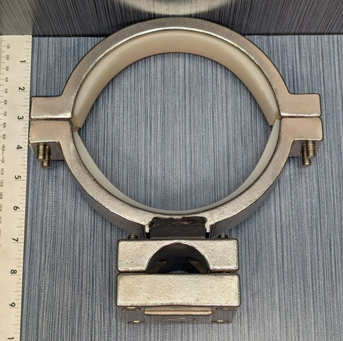 Glacier Tanks VC-G600 Vessel Clamp | 6 in. Diameter Column w/ 42mm ...