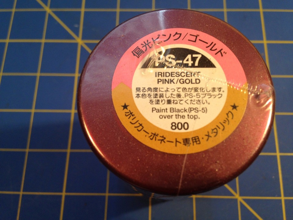 Tamiya PS-47 Pink / Gold Polycarbonate Spray Paint #86047 Mid-America ...