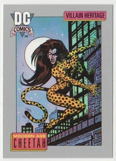 VINTAGE 1991 DC COMICS CHEETAH MODERN AGE # 24 - VILLAIN HERITAGE GROUP ...