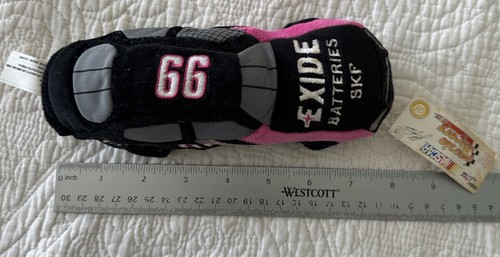 NASCAR Beanie Racers Plush Jeff Burton 99 EXIDE Batteries With Original ...