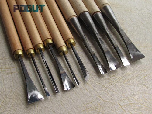 10pcs/lot Hand Wood Carving Knives General Details Root Chisel Made By ...
