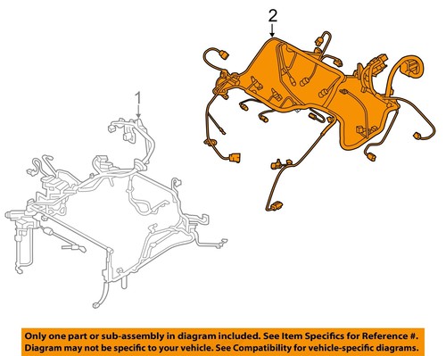 CHRYSLER OEM 15-21 300 Electrical Wiring Harness-Engine Harness ...