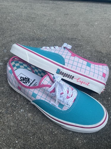 Vans Our Legends Mongoose Expert Decade Turquoise Pink Mens 12 FS-1 Bmx ...