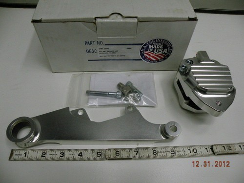 Gma Springer Front Brake Caliper Harley Custom Chopper Fxsts Billet DNA ...