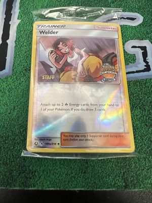 Pokemon Welder 189a/214 Regional Championships 2019 STAFF Promo Pack ...
