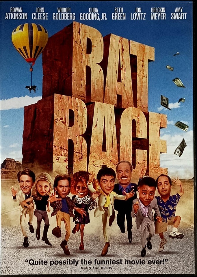 Rat Race [DVD 2017] 2001 Rowan Atkinson, John Cleese, Whoopi Goldberg ...