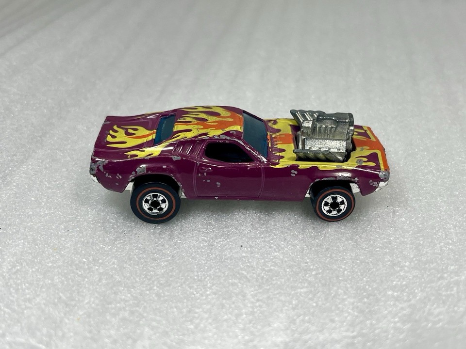 Hot Wheels Redline Rodger Dodger Purple Car 1974 Original Vintage HK | eBay