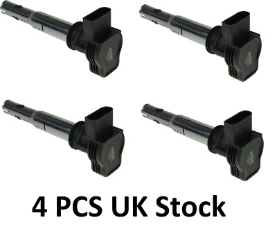 X 4 Genuine NGK U5015 / 48042 Ignition Coil Volkswagen Tiguan 2.0L TSI ...