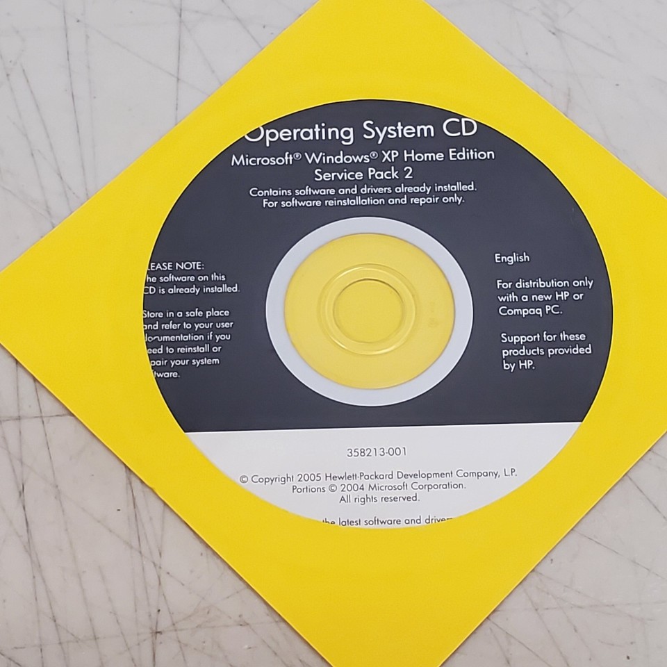 Microsoft Windows XP Service Pack 2 SP2 CD | eBay