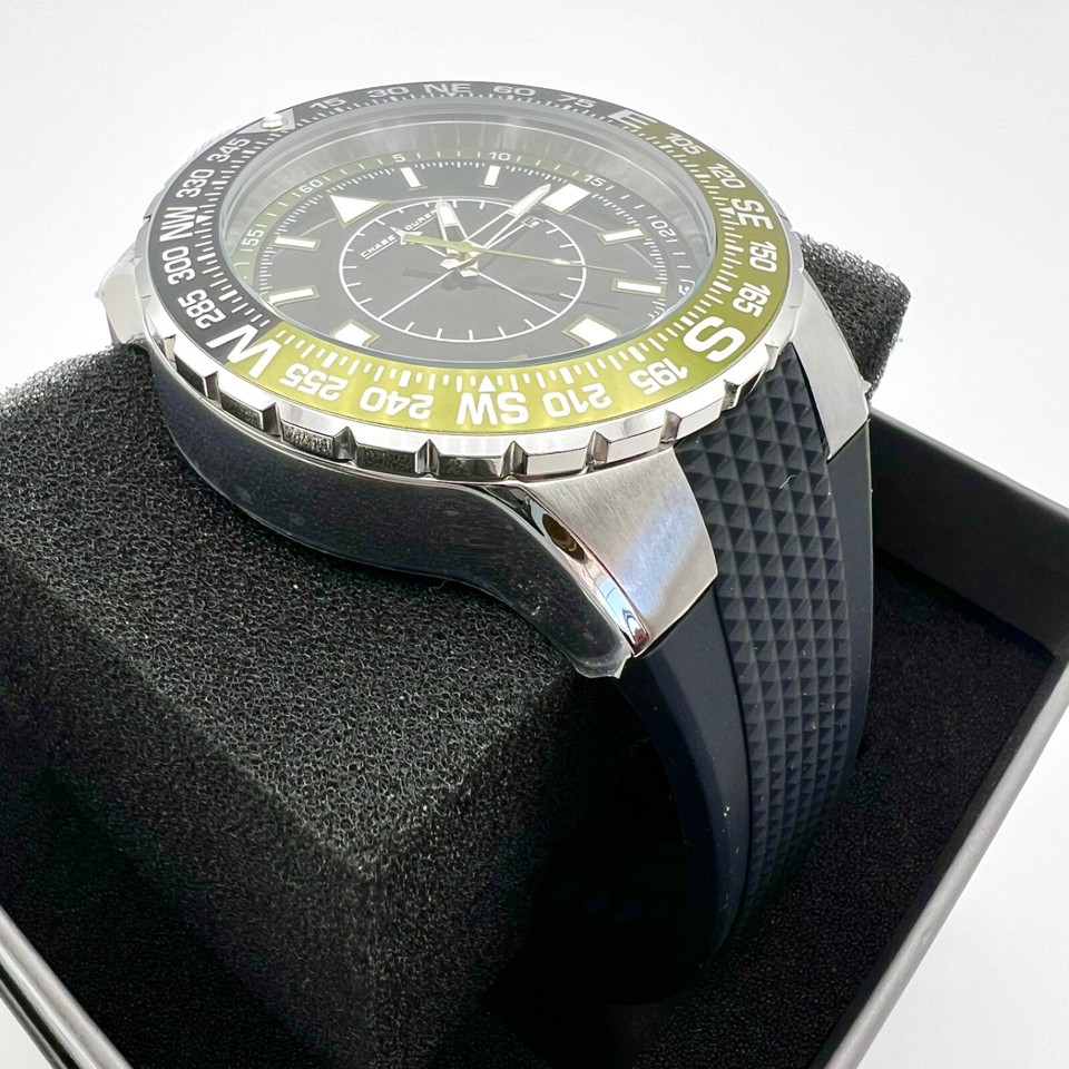 NEW CHASE DURER x INVICTA Men's XXL Navigator Compass Stainless Steel ...