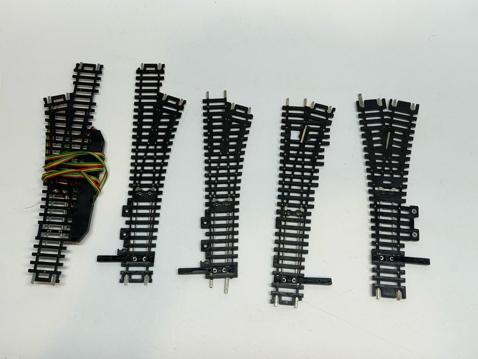 Ho Scale 5PK Atlas Track Code 100 Switches Lot - Ho Scale Train Layout ...