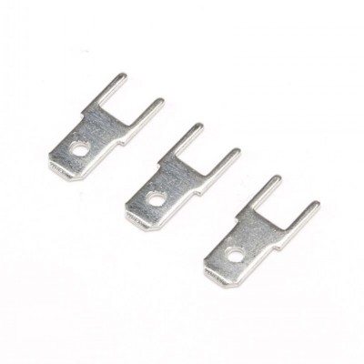 50Pcs 4.8mm Male Spade PCB Terminal Connector Thickness 0.8mm | eBay