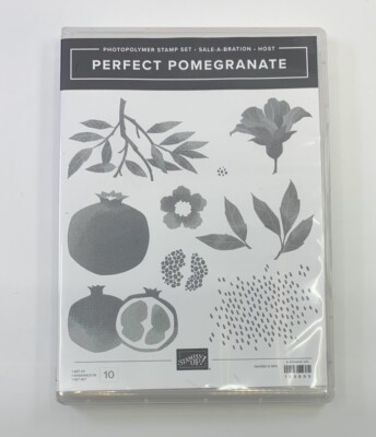 Stampin' Up! Perfect Pomegranate Host Stamp Set | eBay