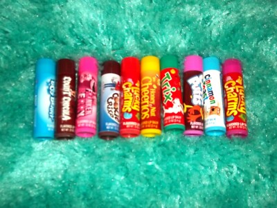 2 Breakfast Cereal LIP BALM 9 Flavors ! Boo Berry Cookie Crisp Trix ...