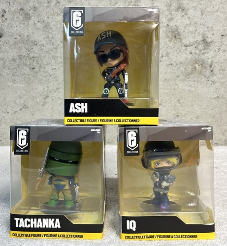 Rainbow Six Siege Series 1 Collectible Figures Lot of 3 - Ash, IQ ...