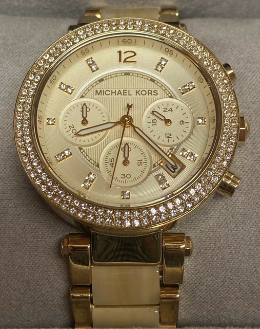 Michael Kors Parker MK5632 Ladies Quartz Watch 2 Years for sale online ...