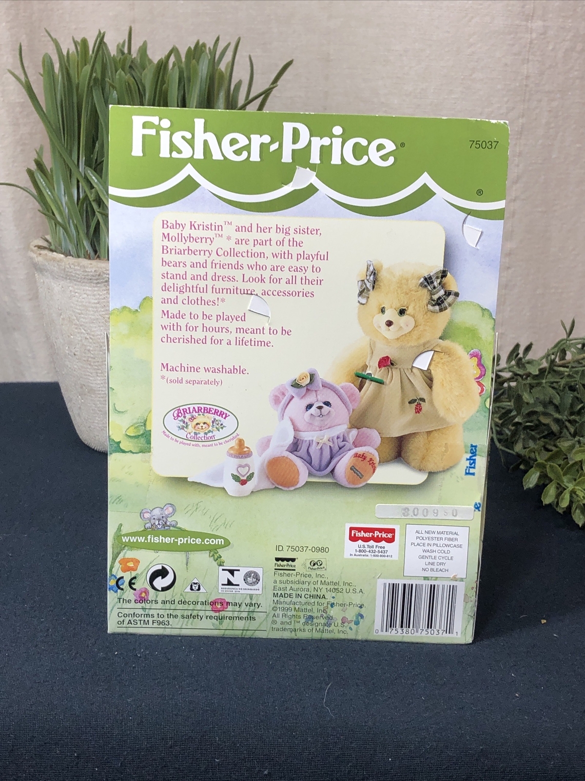 Vintage Fisher 99 Briarberry Collection Baby Kristin Bear for sale ...