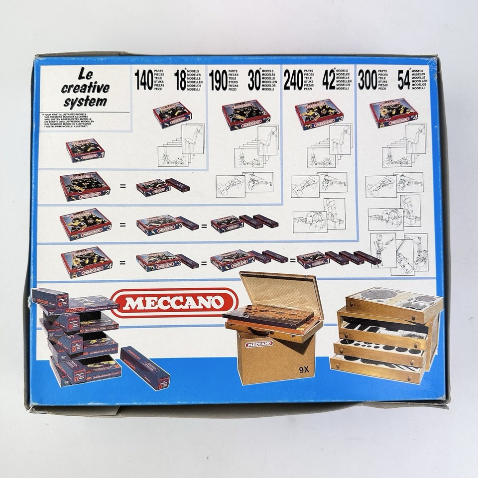 Vintage Meccano Steel Construction Set 1 - Please Check Description ...