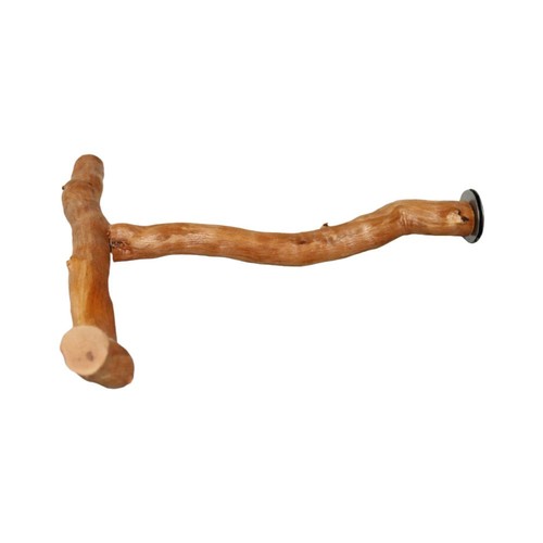 Parrot Stand T-shaped Stick Wear-resistant Bird Toy Pet Playstand | eBay