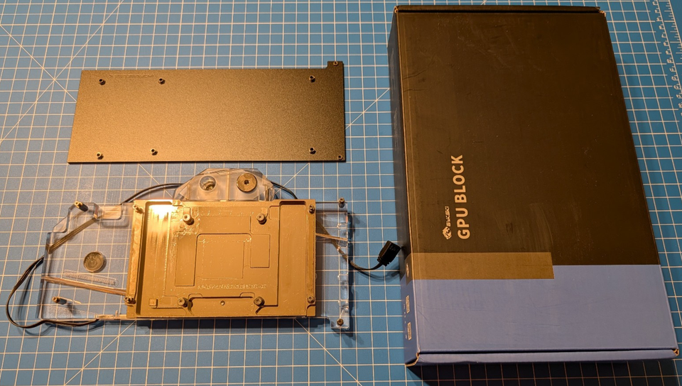 Bykski GPU Water Block and Backplate For GIGABYTE 4080 SUPER Gaming OC ...