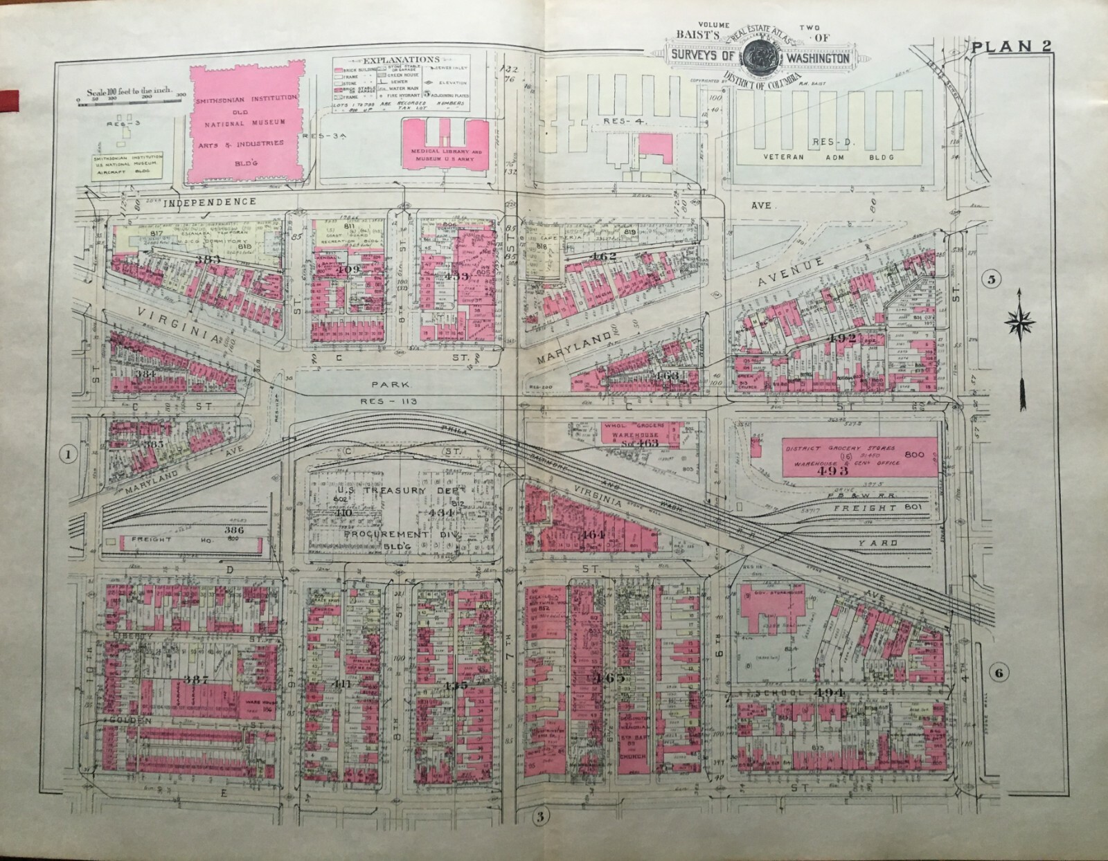 Smithsonian Map Of Buildings