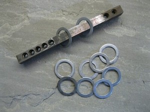 10 x Spindle Washers for Old Door Knob Spindles / Knobs / Handles ...