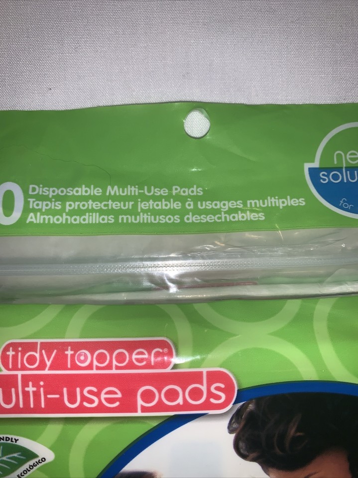 Neat Solutions Disposable Multi-Use Pads For Babies 10 Ct Tidy Topper ...