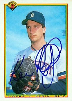 Kevin Ritz autographed Baseball Card (Detroit Tigers) 1990 Bowman #350 ...