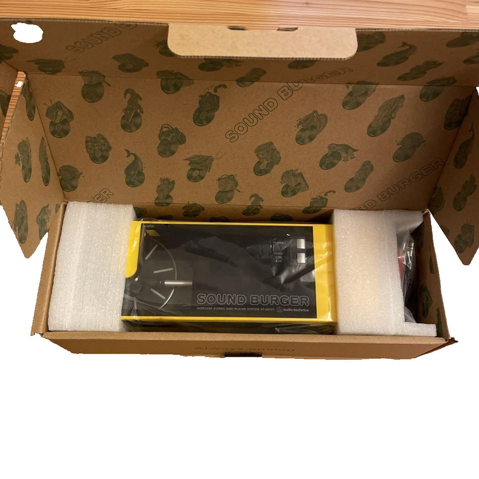 audio-technica AT-SB727 YL SoundBurger record player 4961310160005| eBay