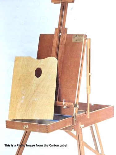 Artists Easel El Greco Oak Trident 814552 Painting Oil Water Colors Art ...