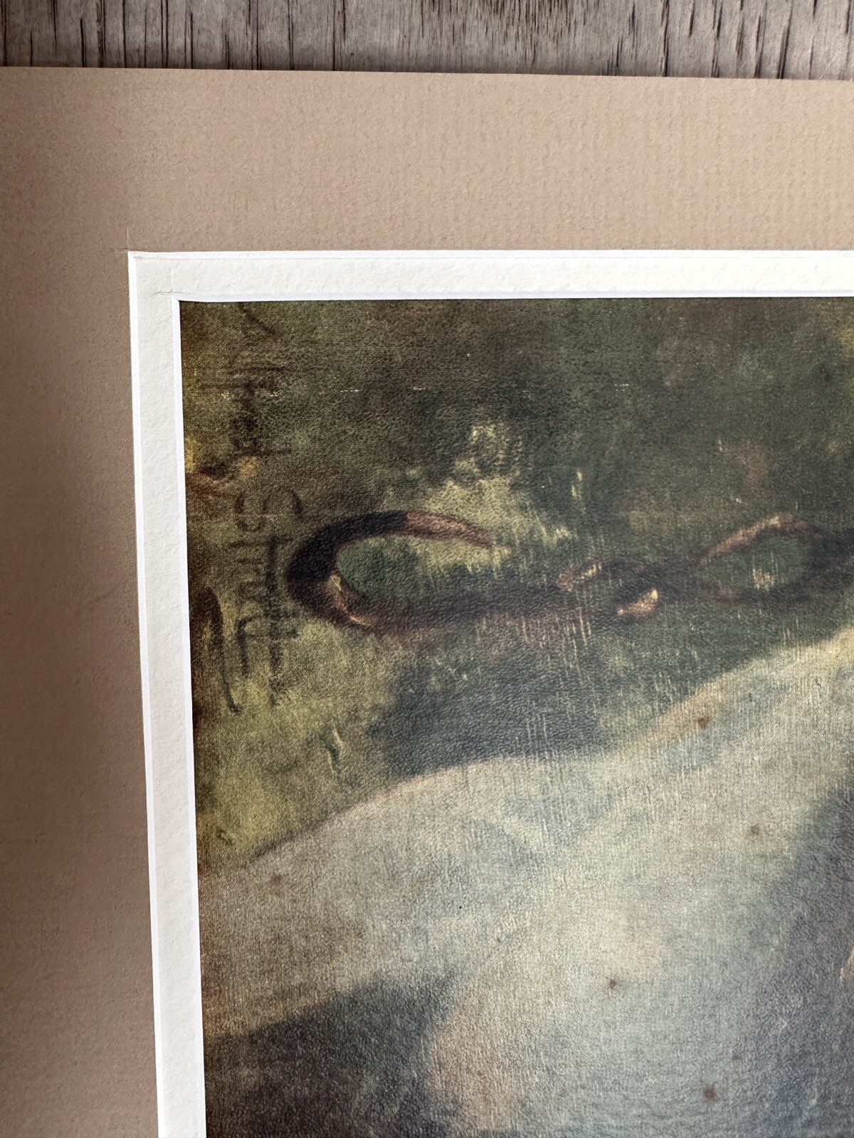 Alfred William Strutt Art Print Antique Signed Matted 18x24 Ready To ...