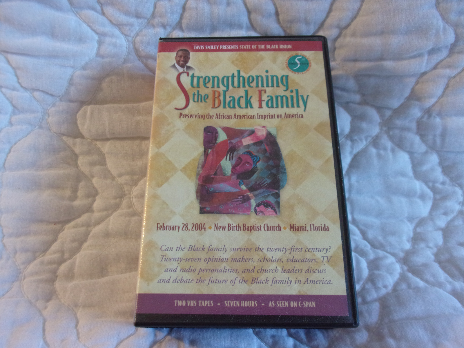 TAVIS SMILEY STRENGTHENING THE BLACK FAMILY VHS PRESERVING THE AFRICAN ...