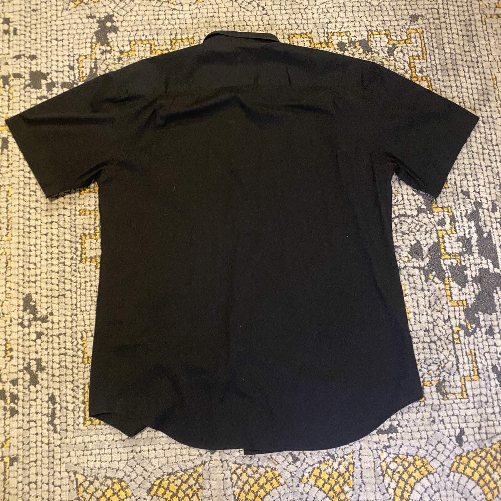 Chick Fil A Black Shirt Uniform Cook Team Style Large - Gem