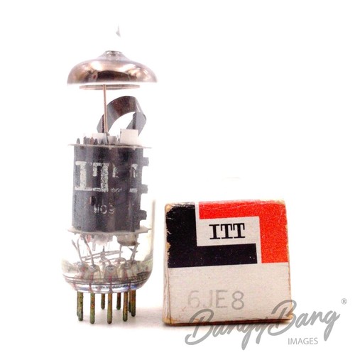 ITT 6JE8 Triode Pentode Voltage Video Amplifier Audio Vacuum Tube Valve ...