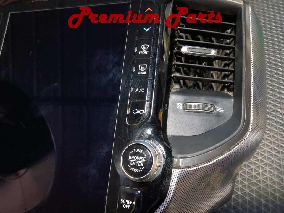 2021 RAM 2500 UAX 12 Inch Uconnect Radio Media Touch Screen Display w/o ...