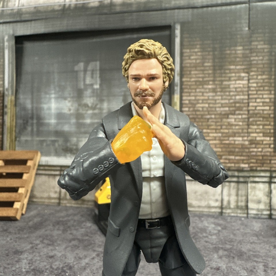 Marvel Legends Defenders Danny Rand Netflix Iron Fist 2018 SDCC Rail ...