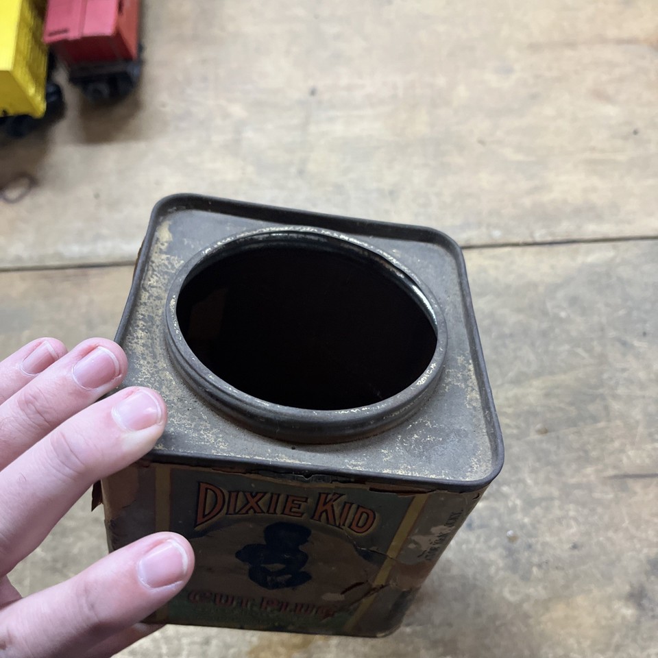 vintage antique tobacco tin Dixie Kid | eBay
