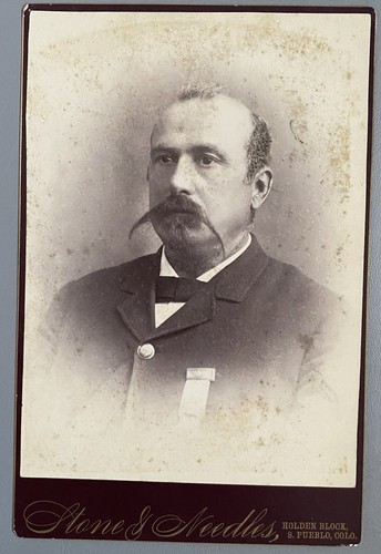 1890s Thiel Agency Detective Old West CO Sheriff George Williford ...