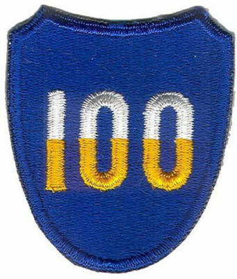 US ARMY WWII ORIGINAL 100TH INFANTRY DIVISION UNIT PATCH | eBay