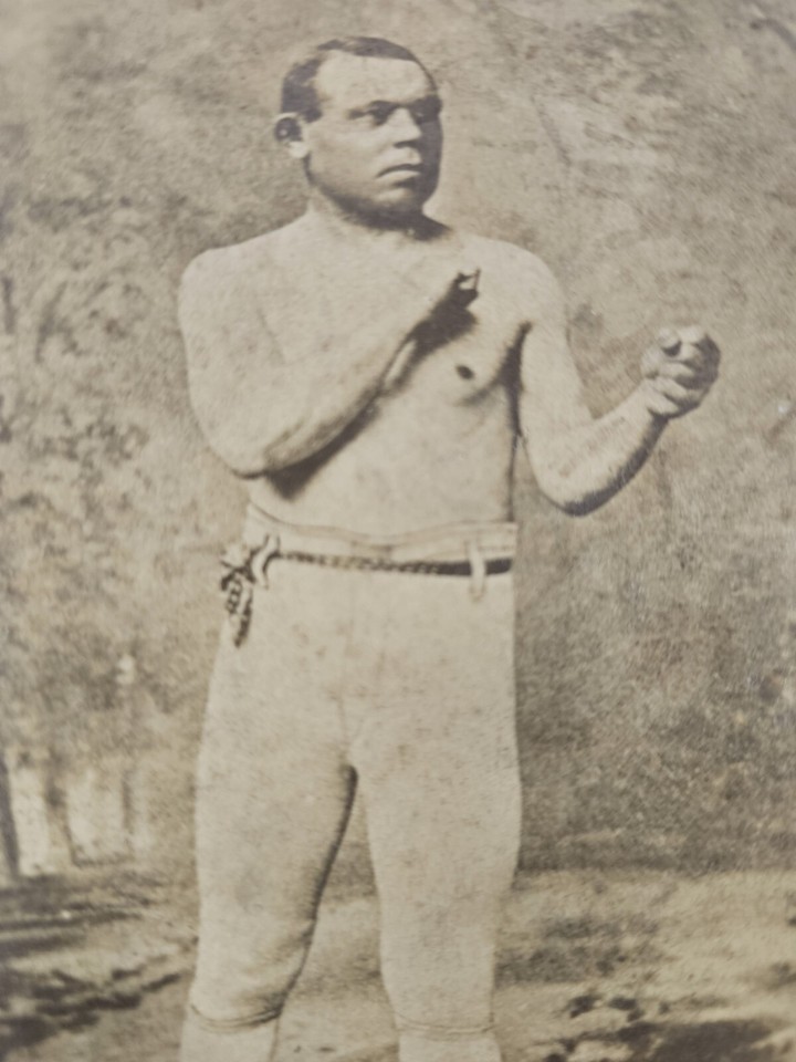 Tug Wilson 19th Century Heavyweight Boxing Champion Original Cabinet ...