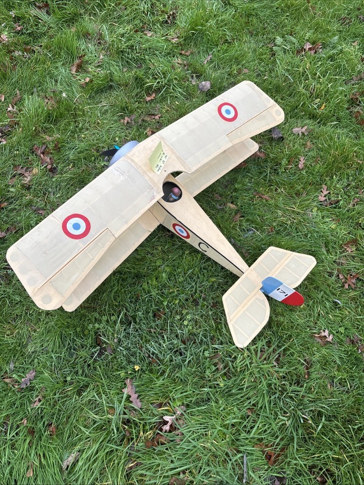 RC Electric Power WW1 Bi Plane 42” Span RC Aeroplane Plane Aircraft ...