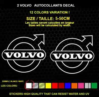 2 VOLVO sticker Genuine decal sticker WATERPROOF STICKERS | eBay