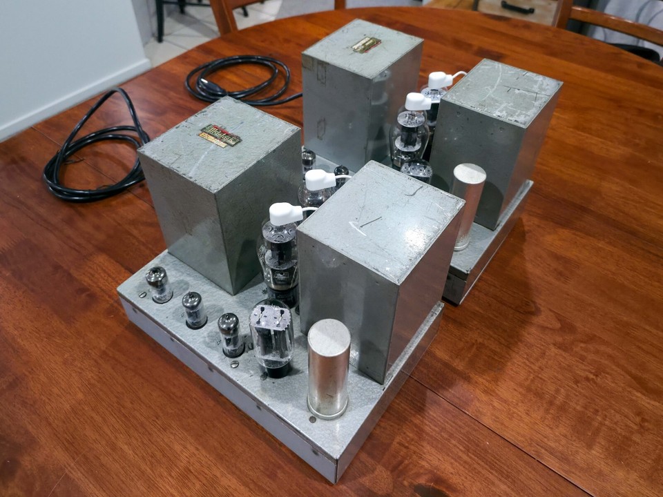 Western Electric/McIntosh A116 Monoblock Valve Amplifiers - FULLY ...